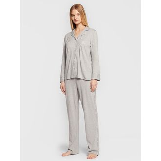 Lauren Ralph Lauren Pyjama ILN92196 Grau Regular Fit