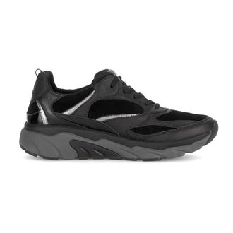 Gabor Rollender Geh-Sneaker - Schwarz - - Shoes - Damen - Schwarzk - 37 1/2 EU