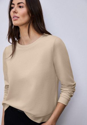 Street One Sweatshirt mit Rundhalsausschnitt