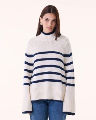 Kujten Pull cachemire uni femme, 6 fils - Pull Madge Marin