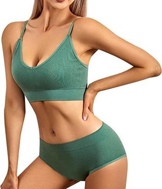 Generic Ski Hommes Et Pantalon Anneau Acier Dans Le Dos Gilet &Agrave; Bretelles R&eacute;glables, Poitrine Fine, Soutien-gorge Bonnet Triangle Sous-v&ecirc;tements Rouge Sexy, v