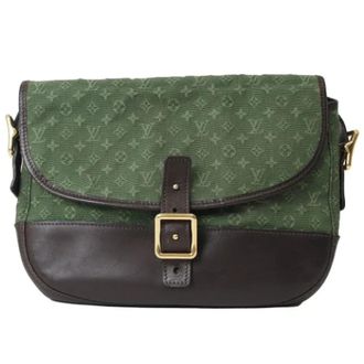 Louis Vuitton Pre-owned Stoff louis-vuitton-taschen - - Pre-owned - Damen - Gr&uuml;n - ONE SIZE