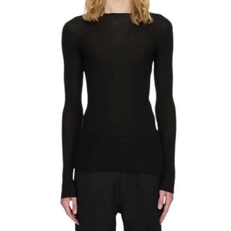 Rick Owens Herren, Strickwaren, Schwarzk, LGr&ouml;&szlig;e