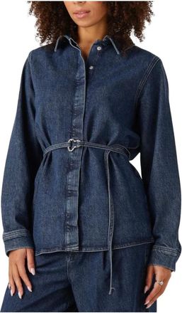 Selected Damen, Blusen & Hemden, Blau, MGr&ouml;&szlig;e