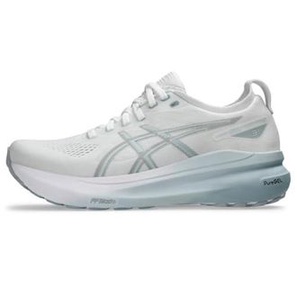 Asics Asics Chaussures de Course Gel-Kayano 31 pour Femme, Blanc/Gris Dauphin, 41.5 EU