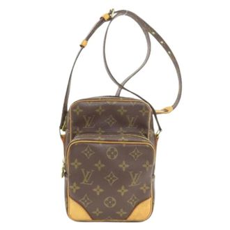 Louis Vuitton Sac bandouli&egrave;re en toile Monogram Pre-owned - Femme - Pre-owned - Brun - Taille: ONE Size
