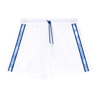 Emporio Armani Logo Tape Badehose - - Swimwear - Herren - Wei&szlig; - L