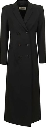 Dries Van Noten Ronna 3122 W.w. Coat - - Coats - Damen - Schwarzk - S