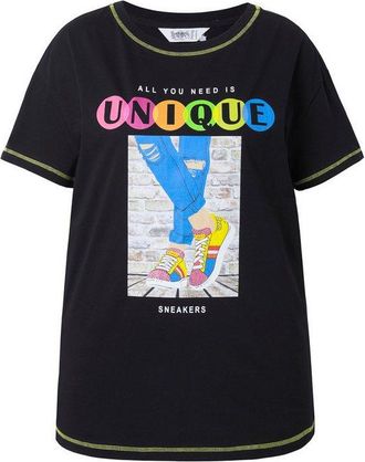 Angel Of Style T-Shirt T-Shirt Boxy Fit Sneaker-Motiv