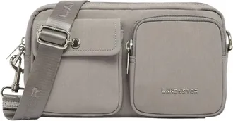 Lancaster Femme, Sacs, Gris, Taille: ONE Size Sac Bandoulière Urban Basic Pocket