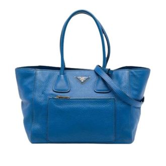 Prada Sacoche Pre-owned - Femme - Pre-owned - Bleu - Taille: ONE Size