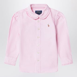 Polo Ralph Lauren Rosa Hemd mit Volants