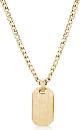 Brosway Halskette Mann aus Edelstahl, Halskette Mann Kollektion INK - BIK02