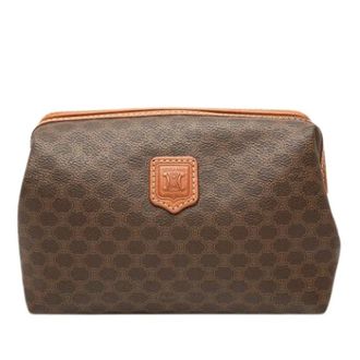 Celine Pochette en toile Pre-owned - Femme - Pre-owned - Brun - Taille: ONE Size