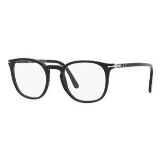 Persol Femme, Accessoires, Noir, Taille: 51 MM Montures de Lunettes Noires