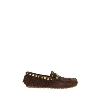 Valentino Garavani Bos Taurus Slipper-Loafer - - Shoes - Damen - Braun - 36 EU
