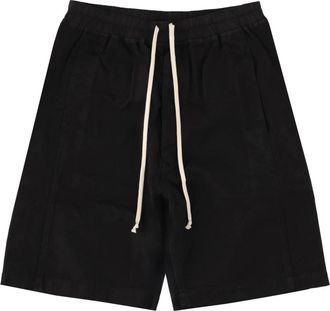 Rick Owens Homme, Shorts, Noir, Taille: XL Wide Pusher Shorts