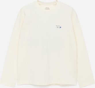 Arket CAF&Eacute; Langarmshirt -Wei&szlig;