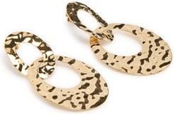 Au Printemps Paris Boucles doreille martelés