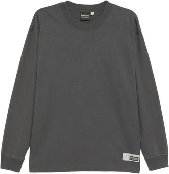 Kaptain Sunshine T-Shirt mit Logo-Patch - Grau