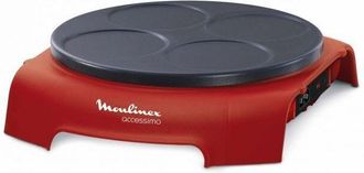 Moulinex PY312511 Cr&ecirc;pes-Maschine 4 Crepe(s) 720 W Rot