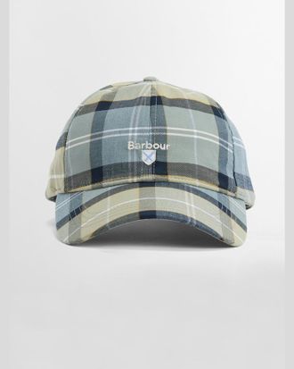Barbour Baseball Cap mit Tartanmuster und Logo-Stickerei in