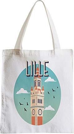 Fabulous Grand Sac Shopping Plage Etudiant Lille Le Clocher France Ville Monument Tourisme
