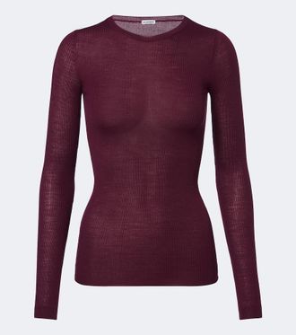 Jil Sander Pull en laine