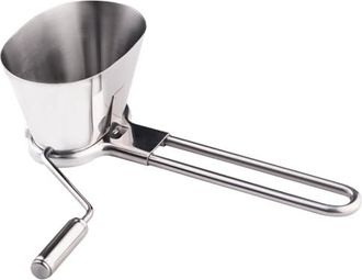 Pretyzoom Broyeur Manuel De Persil En Acier Inoxydable Avec Lames Rotatives Pour Hacher Ail Gingembre Poivre Et L&eacute;gumes Outil De Cuisine Polyvalent 8X6.5X2.2 Po