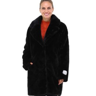 Rino&Pelle Geesje Mantel - - Jackets - Damen - Schwarzk - S
