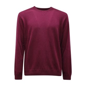Ferrante Woll-/Kaschmirpullover - - Knitwear - Herren - Lila - S