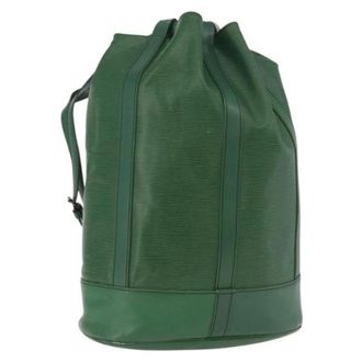 Louis Vuitton Sac seau Pre-owned - Femme - Pre-owned - Vert - Taille: ONE Size