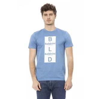 Baldinini Homme, Tops, Bleu, Taille: XS T-Shirt Tendance