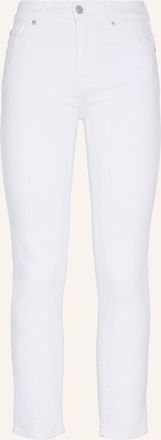 7 For All Mankind Jeans Roxanne Ankle Skinny Fit weiss