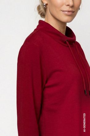 Monari Sweatshirt Sweatshirt Basic Sweat Regular fit mit Stehkragen