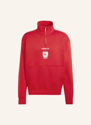 adidas Arsenal Fc Eqt Oberteil, Reissverschluss Bis Zur Brust rot