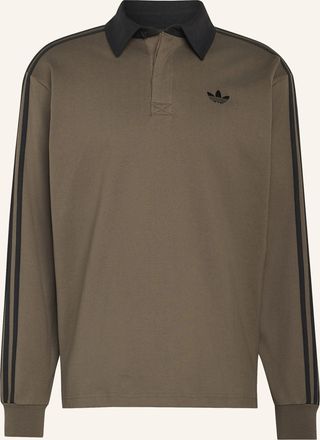 adidas Originals Adidas Originals Rugbyshirt 3-Streifen braun