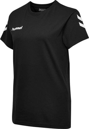Hummel Hummel Damen Hmlgo Cotton Woman S/S T-shirts, Schwarz, XS EU