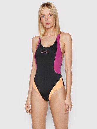Roxy Badeanzug Active ERJX103431 Schwarz