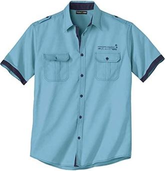 Atlasformen Chemise Manches Courtes Homme - Chemise dété - Disponible en Grandes Tailles du M au 5XL