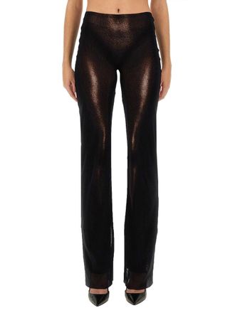 Jean Paul Gaultier Body Dust Print Trousers - Brown