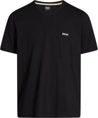 HUGO BOSS T-shirt col rond en coton mélangé