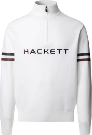 Hackett Herren, Strickwaren, Wei&szlig;, XLGr&ouml;&szlig;e