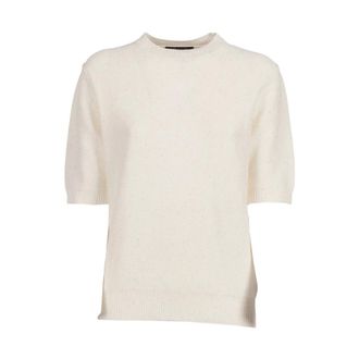 Fabiana Filippi Damen, Strickwaren, Wei&szlig;, SGr&ouml;&szlig;e