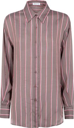 Frankie Shop Peri Fluid Shirt