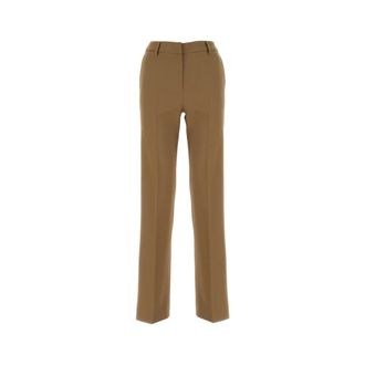 Pantaloni Torino Femme, Pantalons, Brun, Taille: 36 FR Pantalon Droit