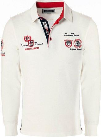 Carisma Poloshirt (1-tlg) mit Stickerei Rugby Team