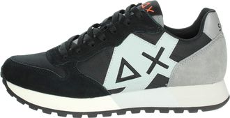 Sun 68 Herren Jaki Solid Sneaker, Schwarz und Grau, 41 EU