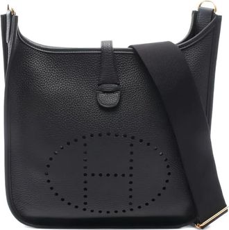 Hermès sac porté épaule Evelyn 3 Troyes PM (2025) - Noir