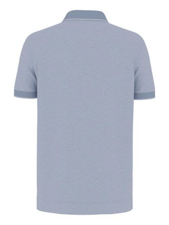 Joop Poloshirt Percyco kontrastive Elemente mit feinen Streifen